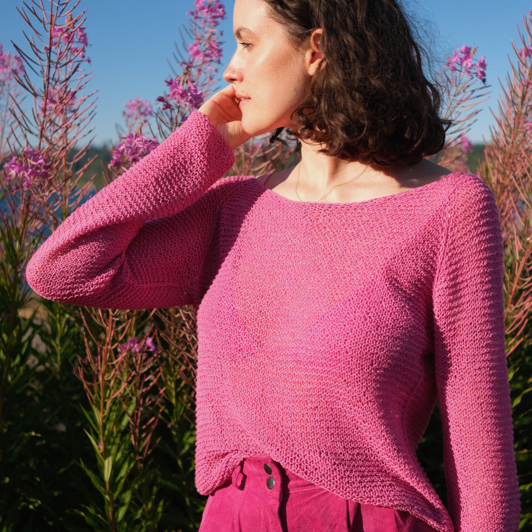 Salty Water Sweater by Park Williams - Ritual Dyes