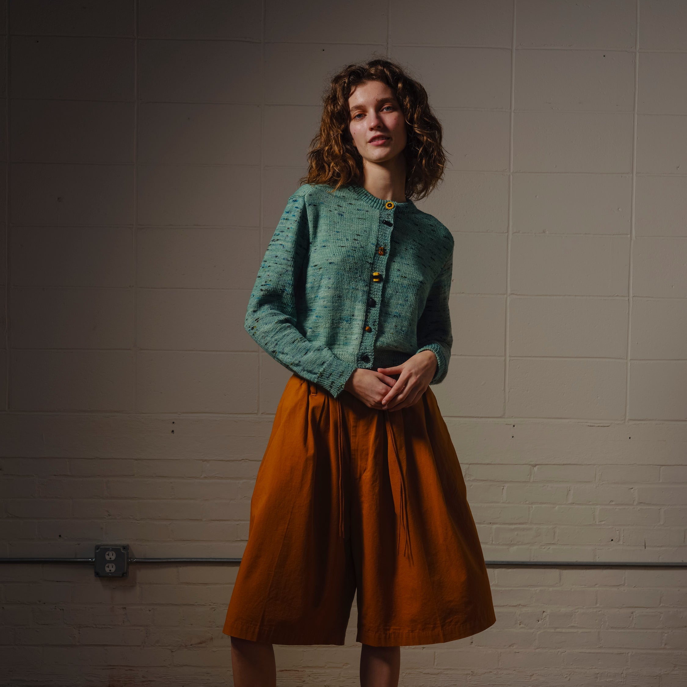 Classic Cardigan Kit by Lindsay Degen of Degen - Ritual Dyes