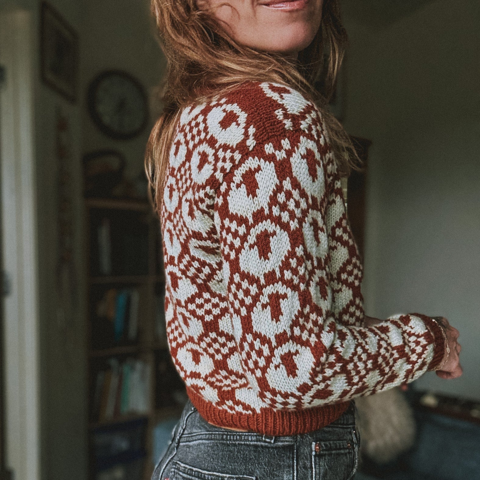 Ovis Sweater by Caitlin Hunter of Boyland Knitworks - 2-4 / Chestnut ...