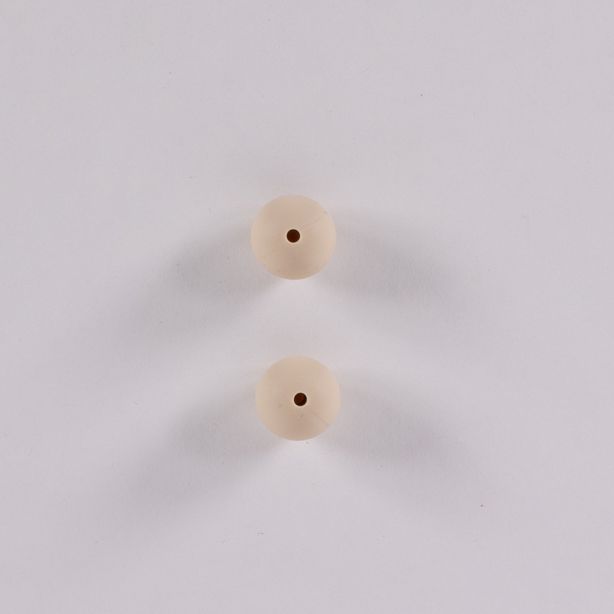 Silicone Stitch Stoppers - Cream Round - Ritual Dyes