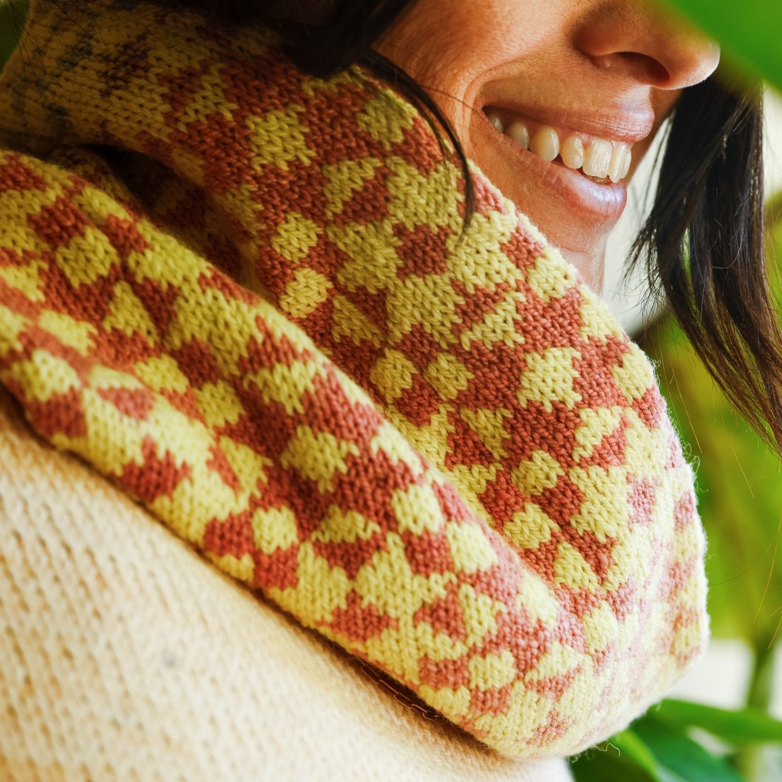 Frame Your Face Cowl from Andrea Mowry of DreaRenee Knits - Ritual Dyes