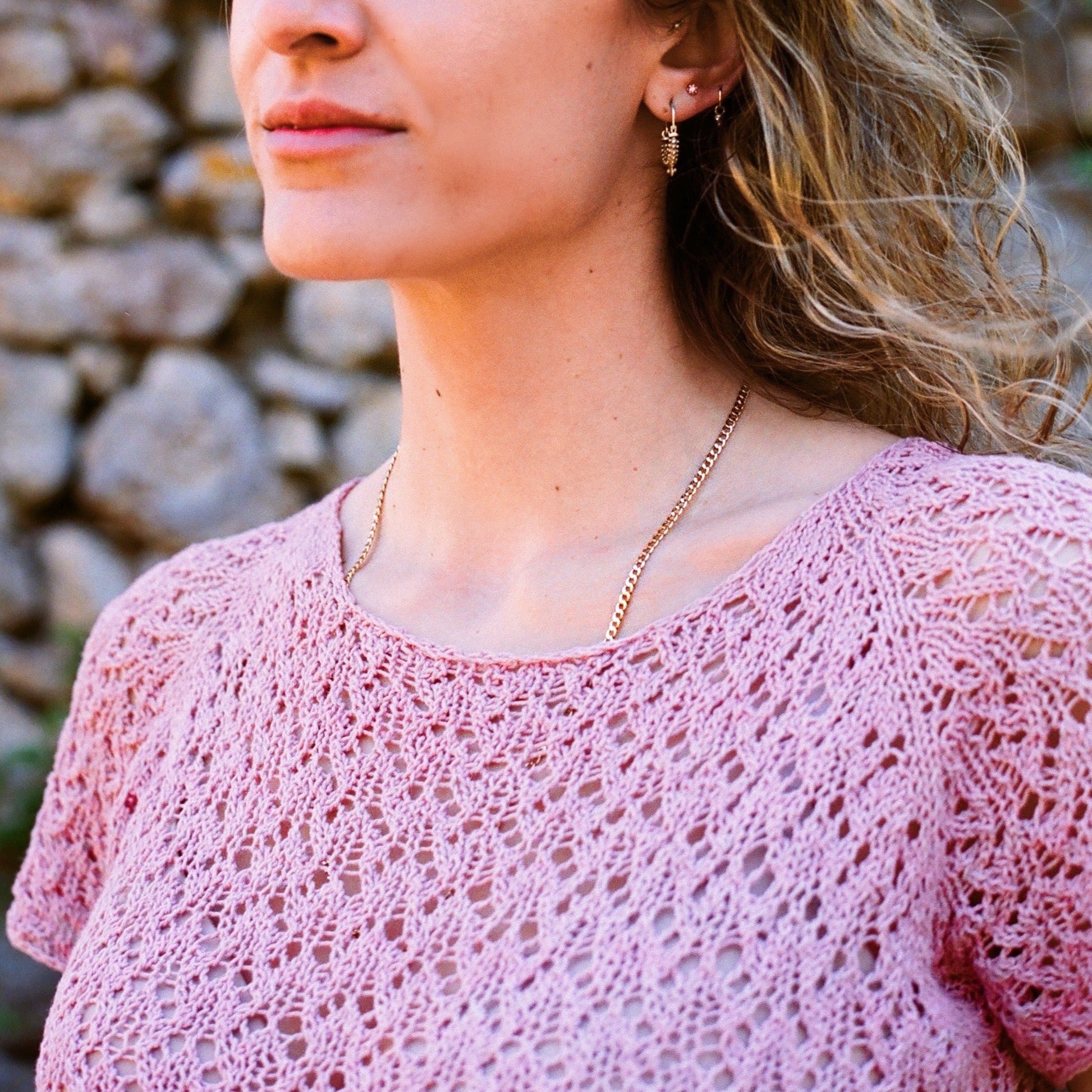 Dappled Lace Raglan by James N. Watts - Ritual Dyes