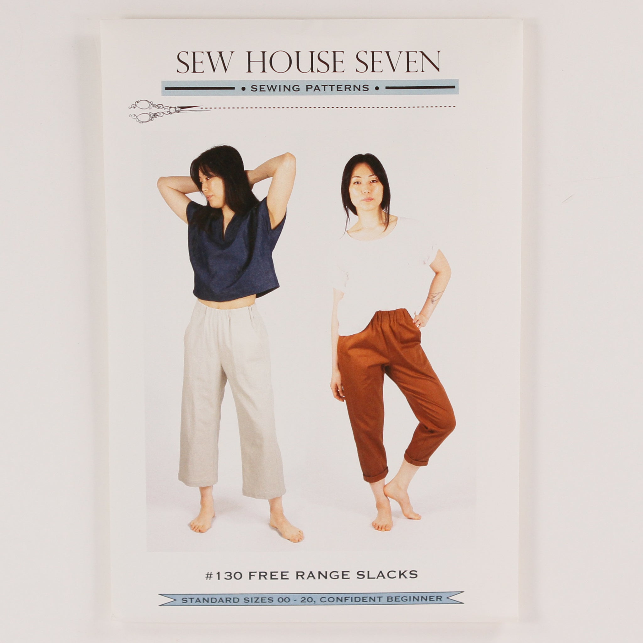 Free Range Slacks by Sew House Seven - Printed Pattern - Ritual Dyes